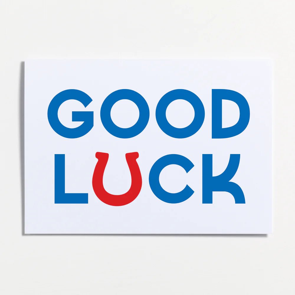 Good Luck Greeting Card