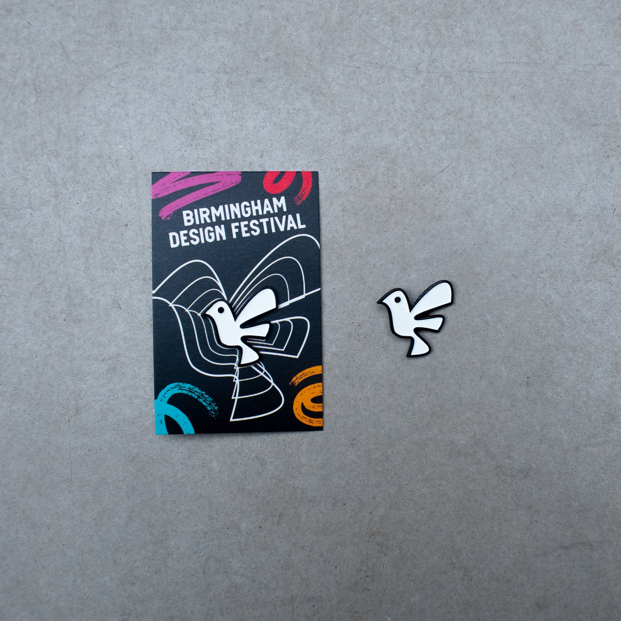 BDF 'Freedom' Bird Pin Badge